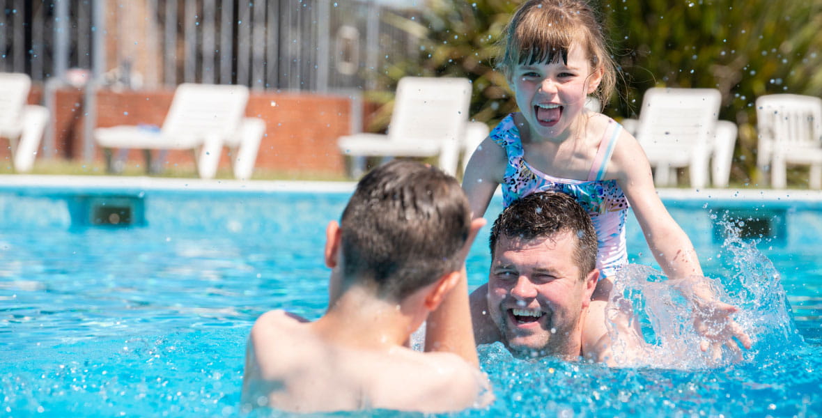 UK Family Holiday Parks with Swimming Pools at Parkdean